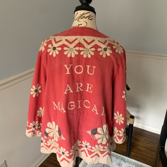 Magnolia Pearl | Jackets & Coats | Magnolia Pearl Red Floral ...